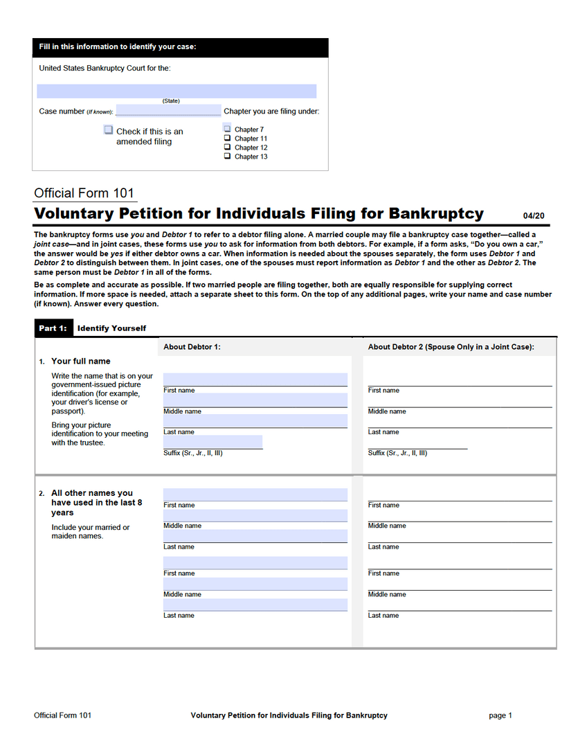 File Bankruptcy for Free | TurboTax for Bankruptcy | Nonprofit